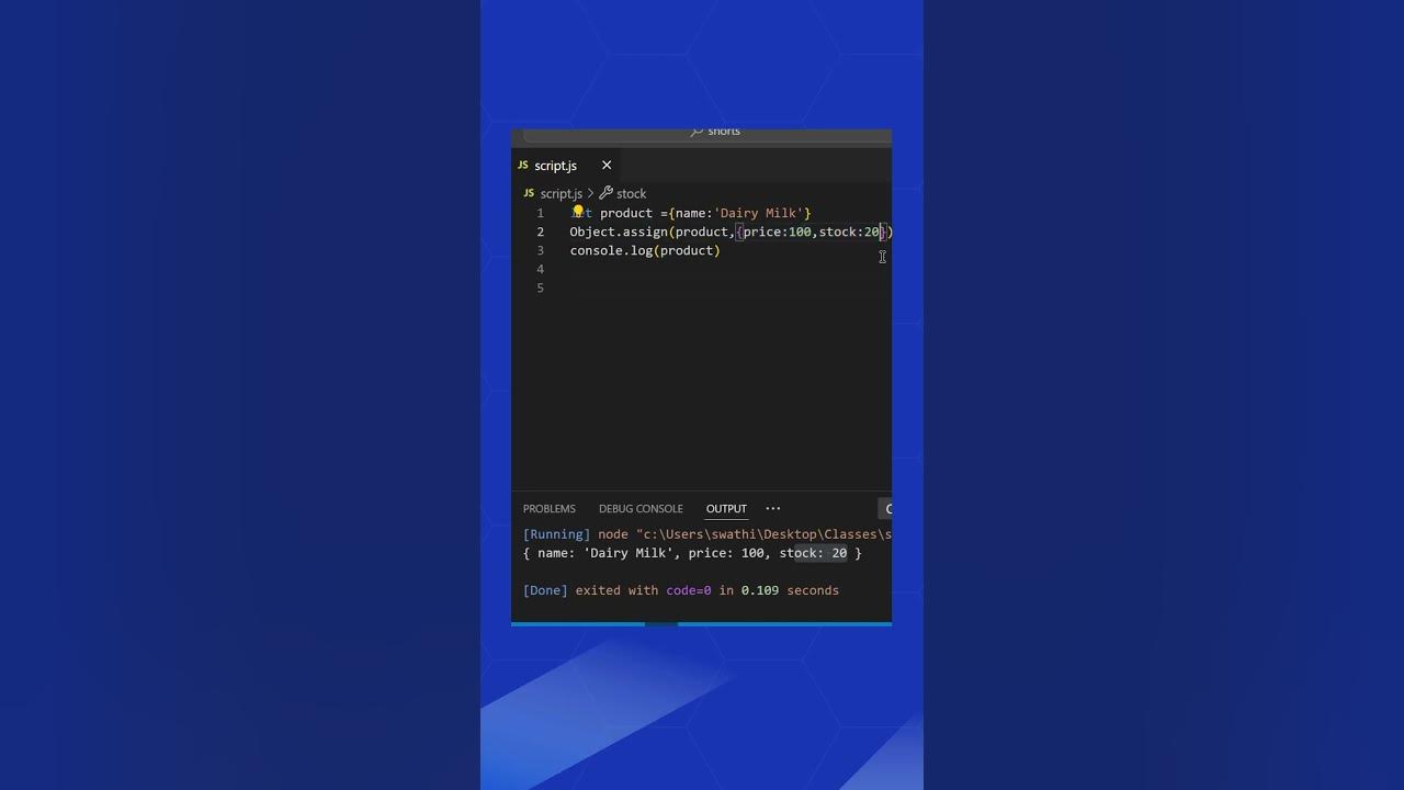 Objects In Javascript Obejctassign In Javascript Javascript In