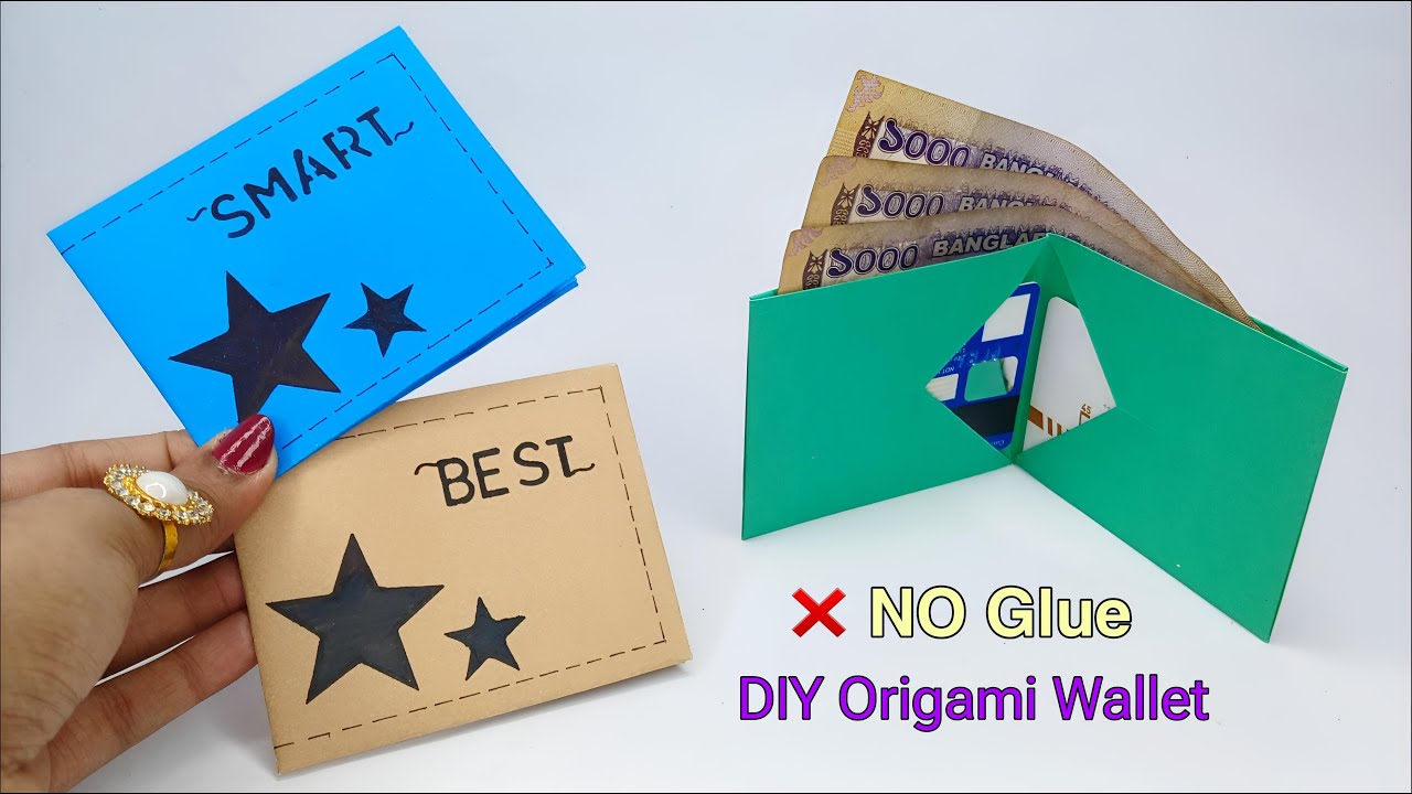 How To Make A Paper Mini Wallet Mini Magic Wallet : R/papercraft