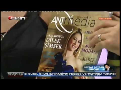 DİLEK ŞİMŞEK NEVZAT SOYDAN ANT MEDİA DERGİSİ