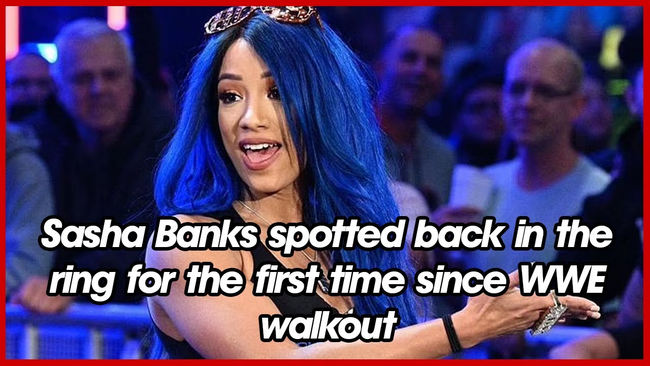 Sasha Banks Returns To In-Ring Action - YouTube