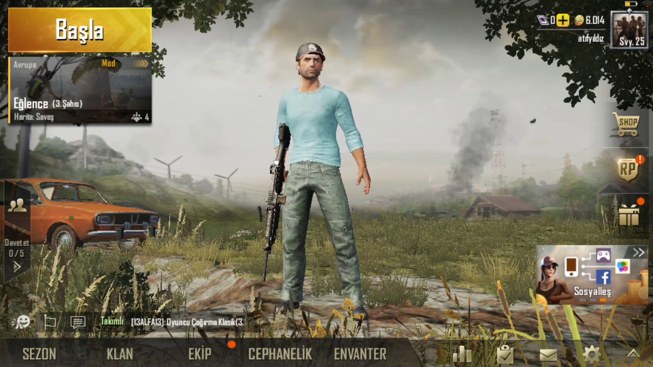 PUBG mobile tanıtım ve arkadaşla birlikte oynama - YouTube