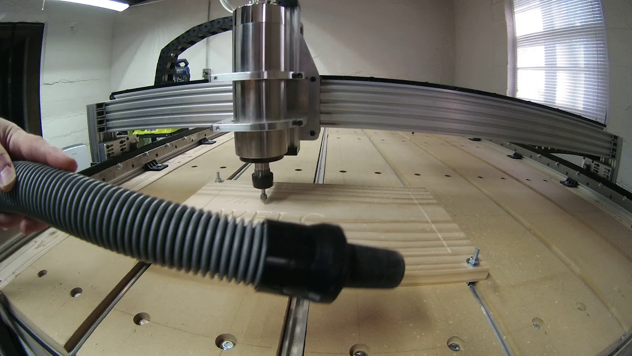 DIY CNC Test Cut #2 - YouTube
