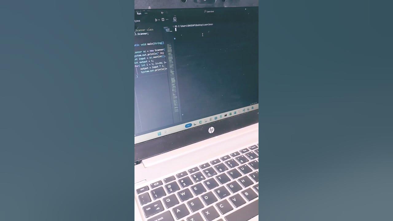 Writing A Code To Print Table Of A Given Number Javaprogramming Javatutorial Shortvideo 5370
