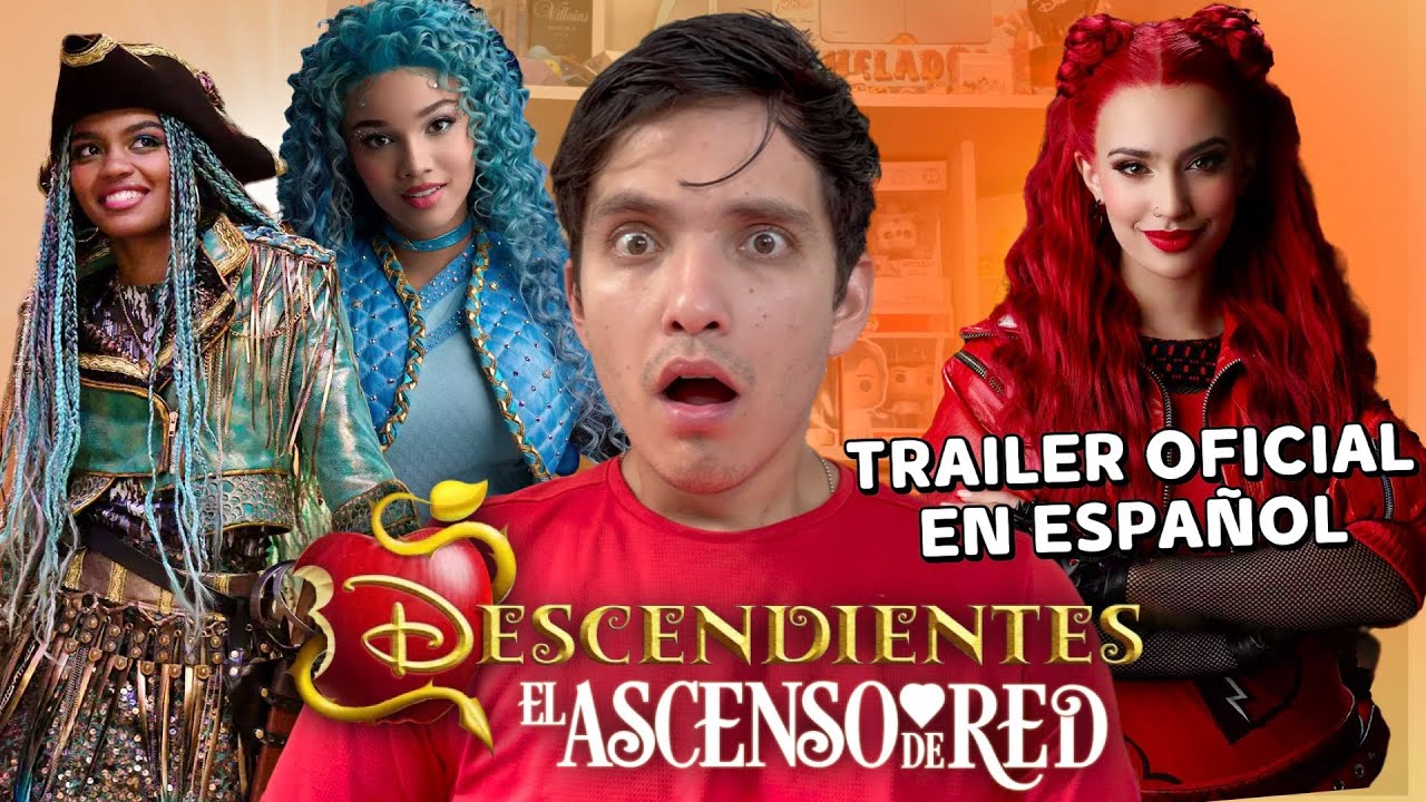 DESCENDIENTES 4: EL ASCENSO DE RED ️ TRAILER OFICIAL EN ESPAÑOL 🕰 ...