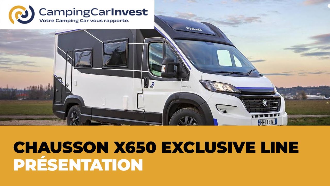Présentation vidéo du Camping Car Profilé Chausson X650 Exclusive Line ...