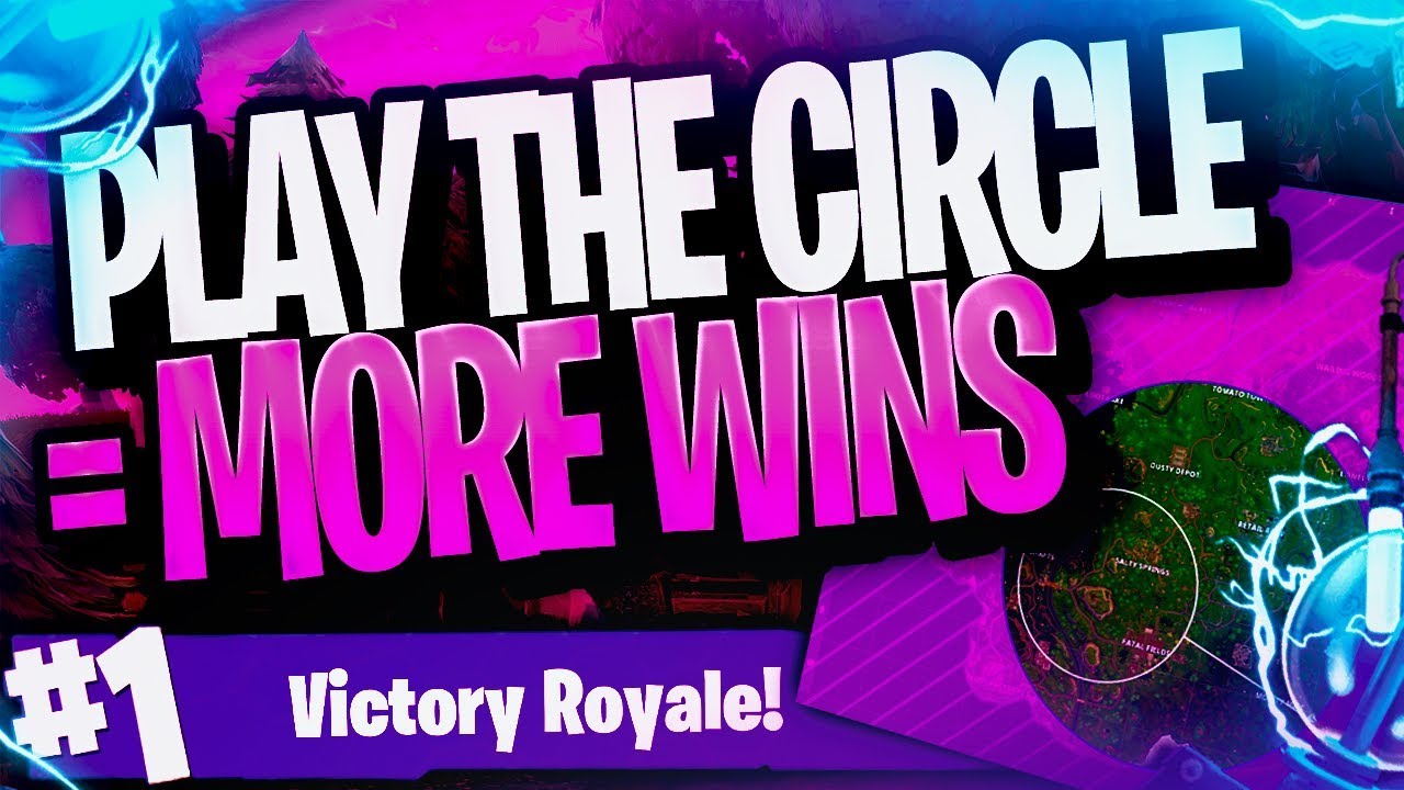 PLAY THE STORM CIRCLE = MORE WINS | Fortnite Battle Royal Tips with Pro ...