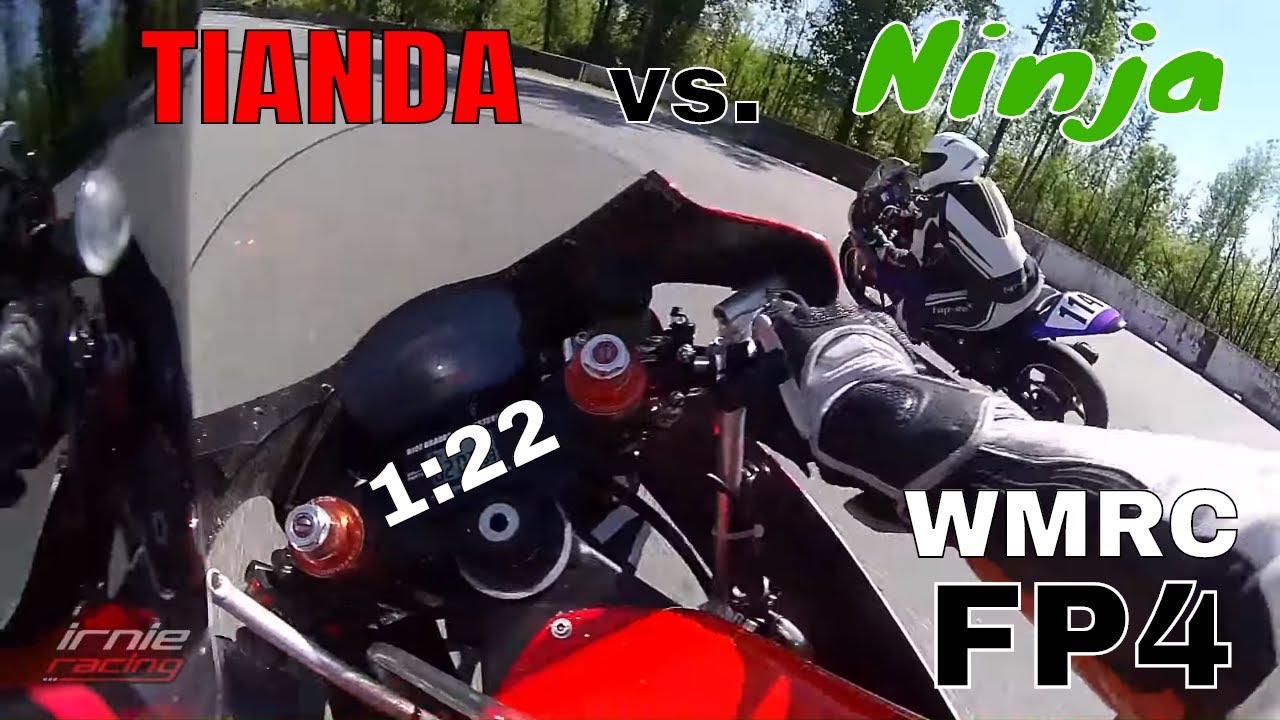 TIANDA TDR300 vs. Ninja - FP4 @ Mission Raceway Fast Lap 1:22 ...