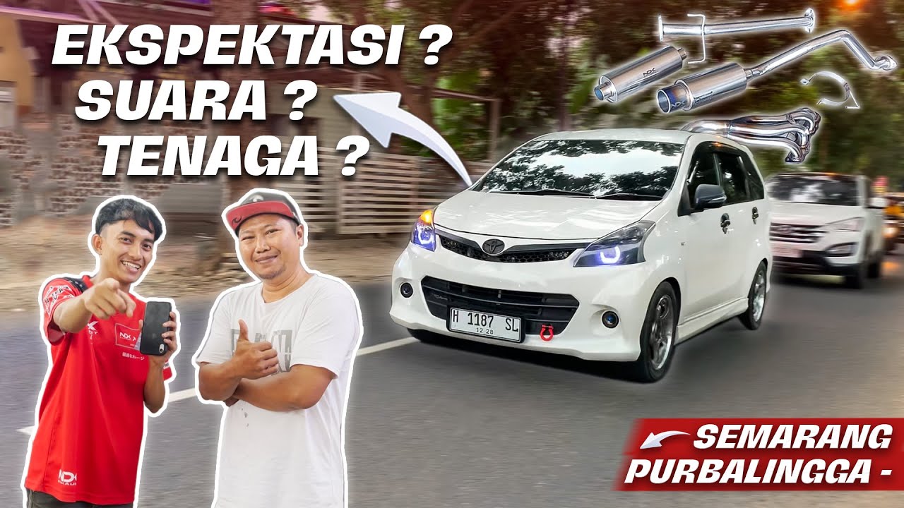 Ganti Full System di Avanza!! Begini Jadinya ?! NDK Exhaust - YouTube