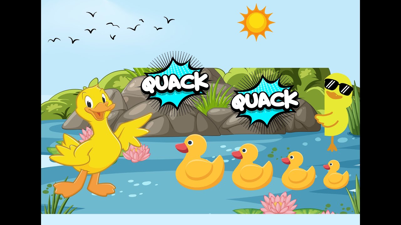 Quack Quack Duck: Fun Kids Song for Learning Animal Sounds - YouTube