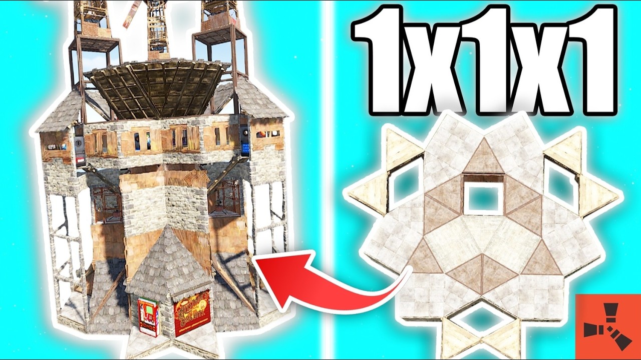 META 1x1x1 Solo/Duo/Trio Rust Base Expansion - 2025 Design - YouTube