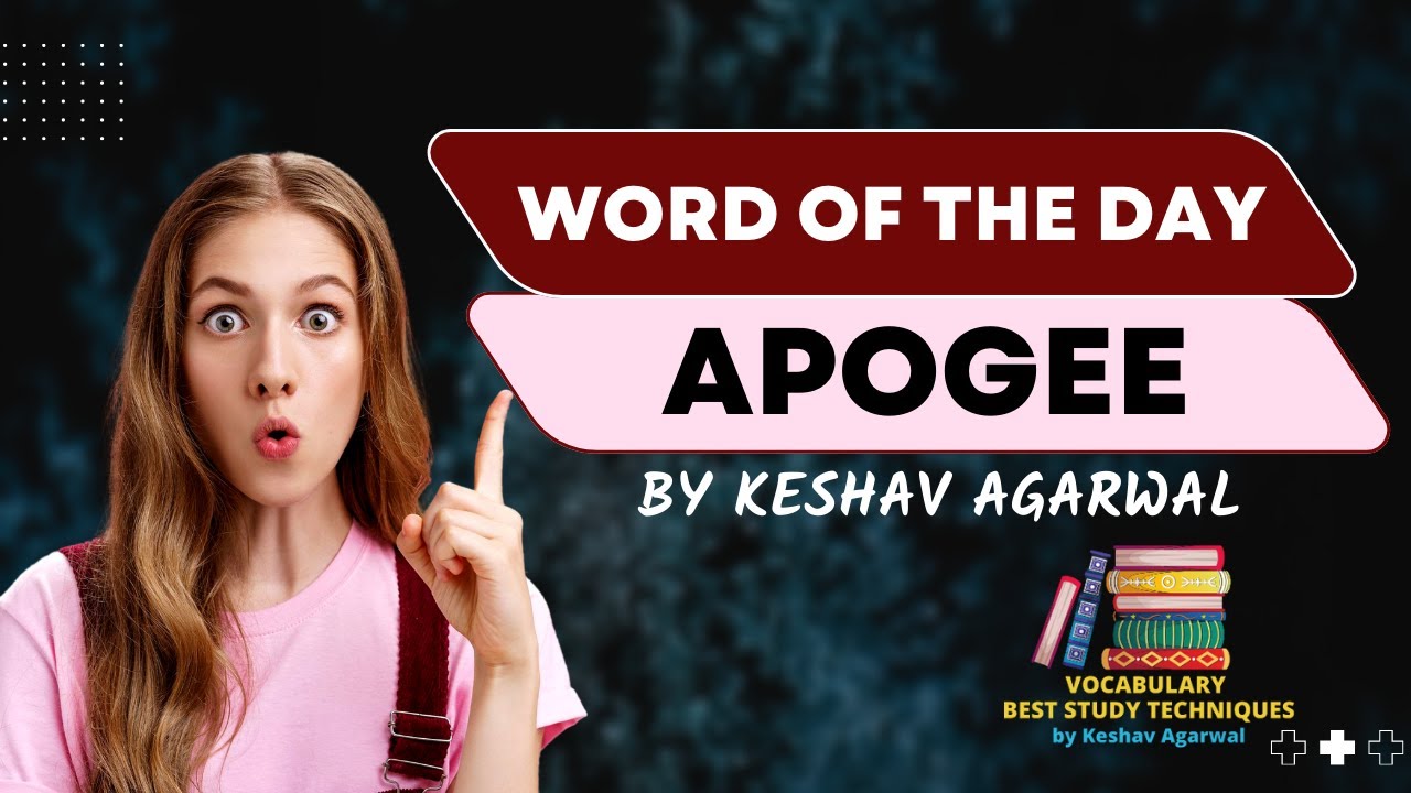 WORD OF THE DAY APOGEE - YouTube