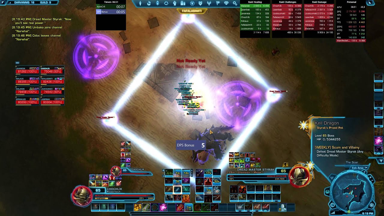 DoB Dread Master Styrak 8m NiM 65 lvl - YouTube