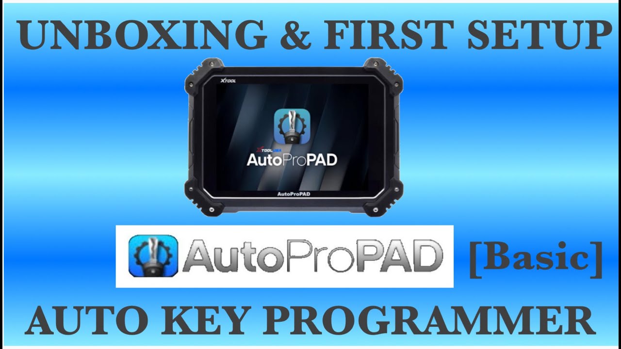 Auto ProPad Basic Unboxing + First Setup - YouTube