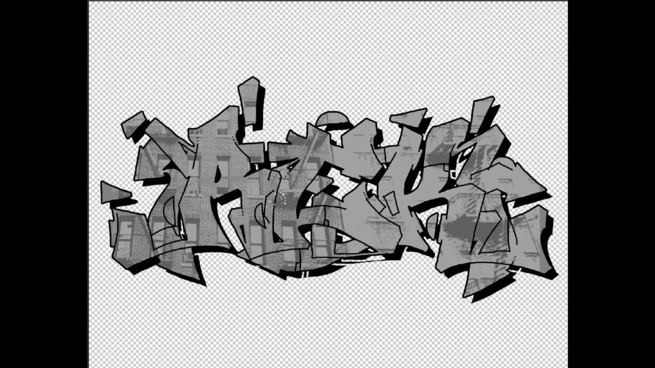 Mr Wiggles WRITING (graffiti) REK PIECE - YouTube