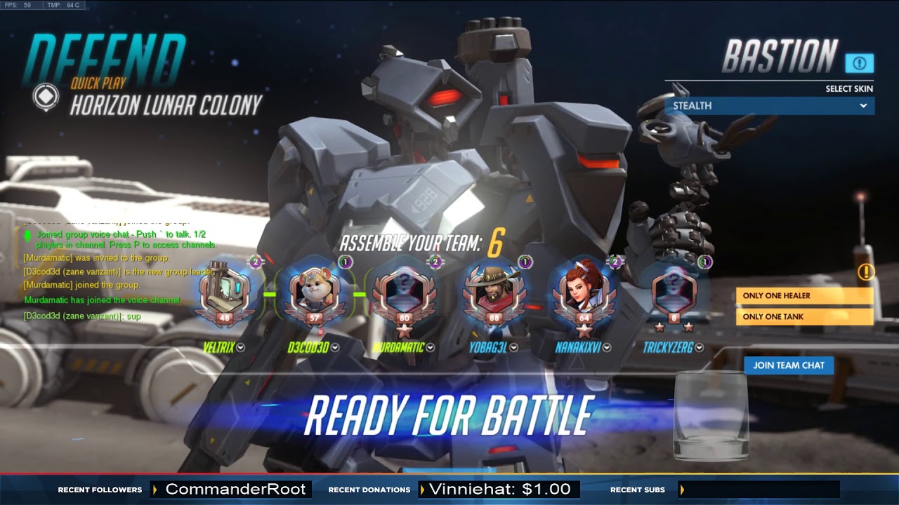 Twitch Live Stream | Overwatch Intense Matches! 07/29/2018 - YouTube