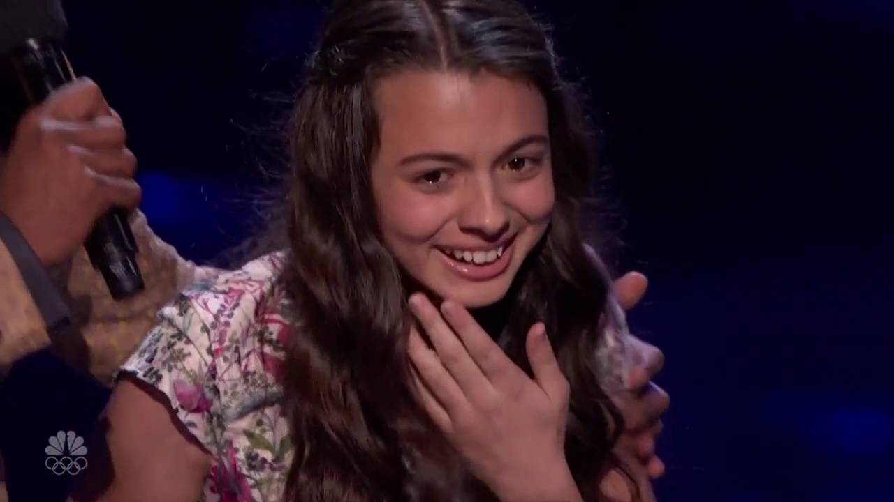 Laura Bretan Mel B Golden Buzzer Opera singer with ‘The Prayer’ Quarter ...