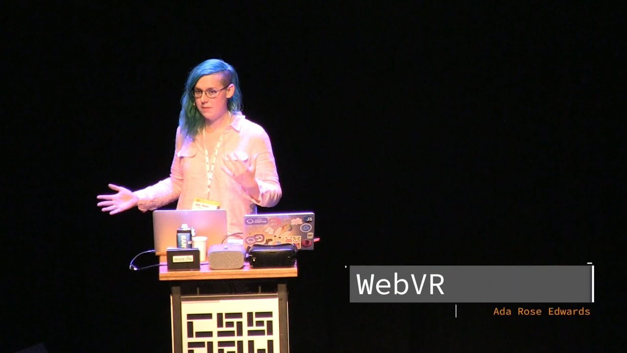 Ada Rose Edwards | WebVR | Browser API Special, CSS Day 2017 - YouTube