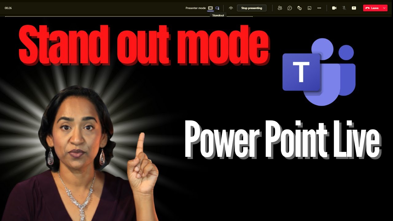 How to use Presenter Mode in PowerPoint Live - YouTube