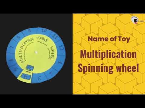 LEARN WITH FUN - MULTIPLICATION SPINNING WHEEL - YouTube