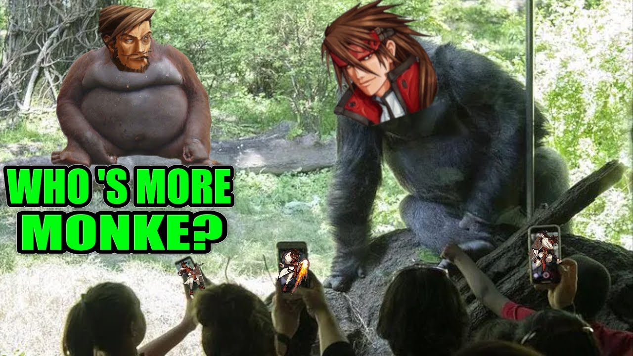 Two Apes Fight for their place in GGST - YouTube