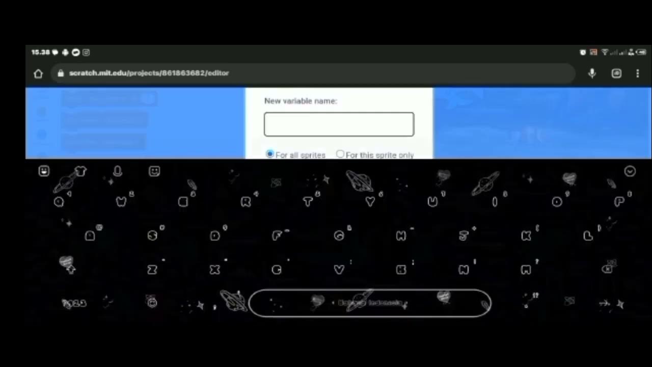 membuat game dari scratch tugas informatika - YouTube