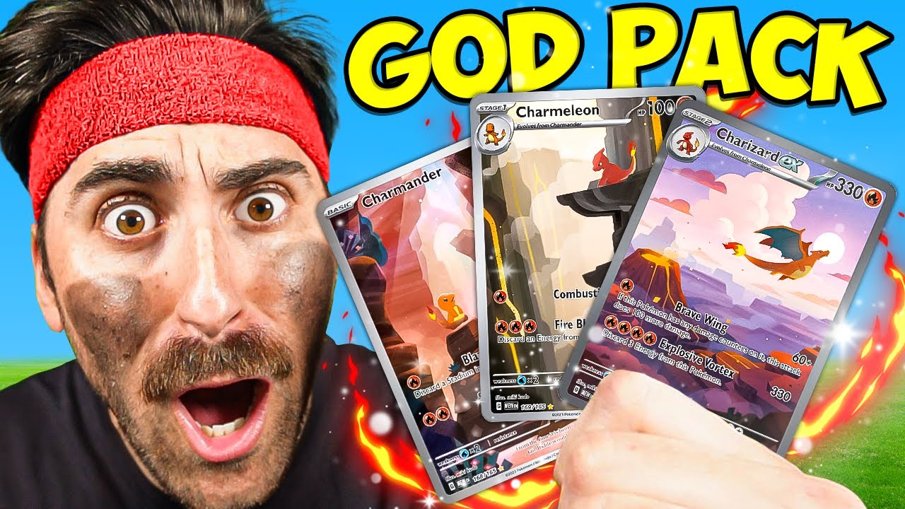 I Attempted To Pull a 151 Pokemon GOD PACK! (0.0002% Chance) - YouTube