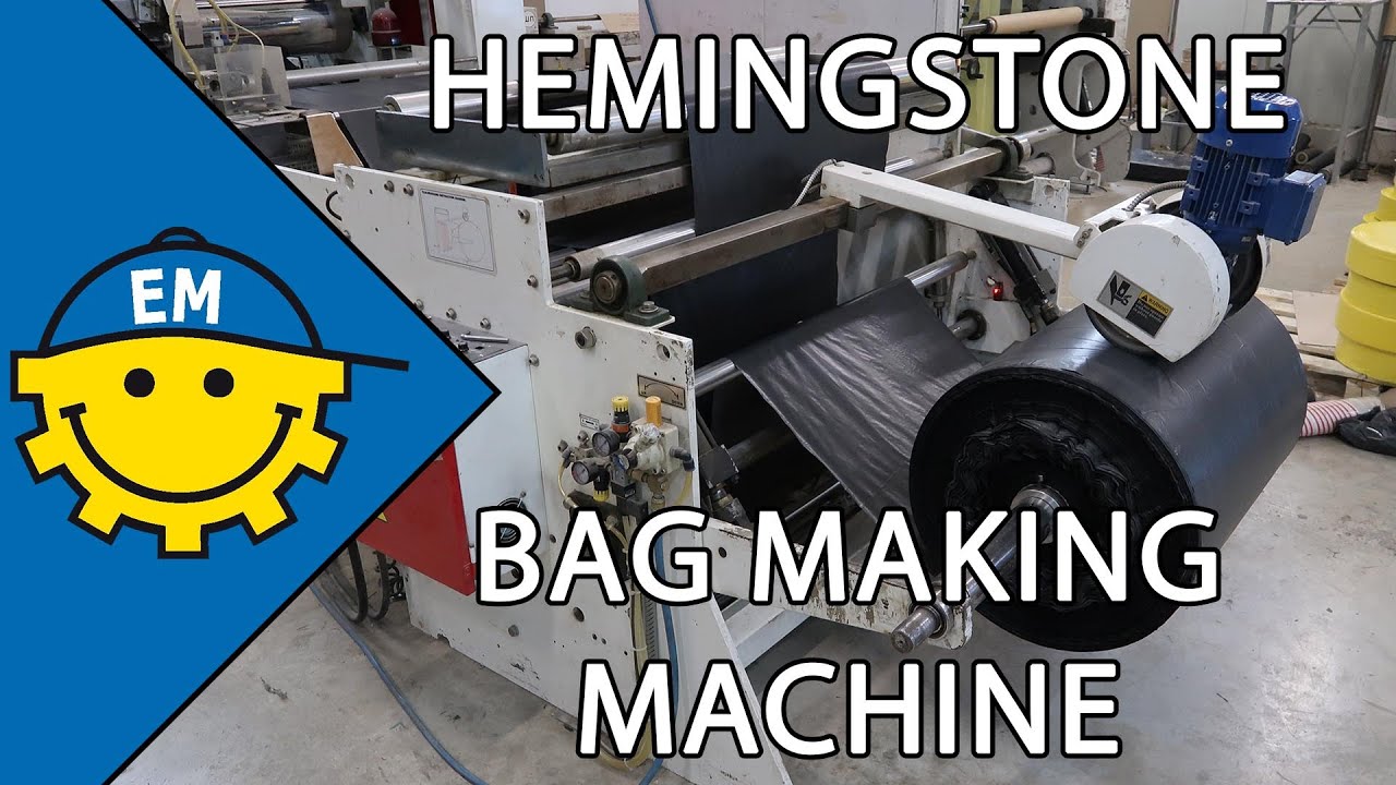 Hemingstone - Roll Bag Making Machine for Sale - YouTube