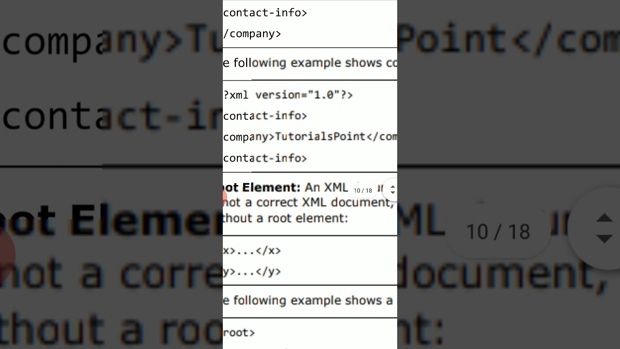 Xml Tutorialsyntax And Declaration Of Xml Youtube 2833