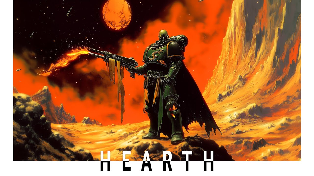 Chill with the Salamanders 🔥 Warhammer 40K Background Music - YouTube