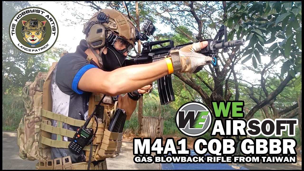 MY FIRST GBBR: WE M4a1 CQBR - YouTube