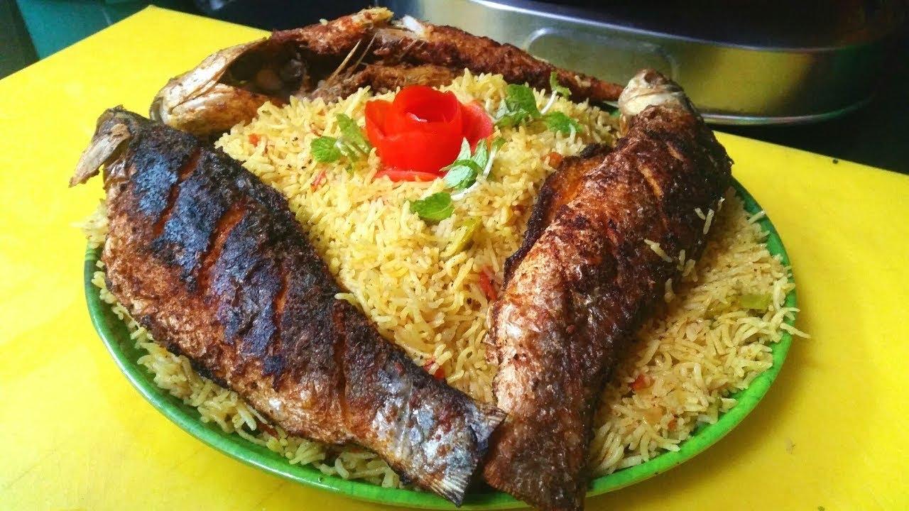 Fish Mandi recipe | mandi recipe | how to make fish biryani | - YouTube