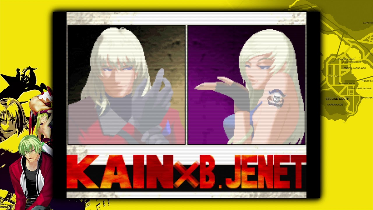 thatdemoguy plays GAROU: MARK OF THE WOLVES Kain vs B. Jenet - YouTube