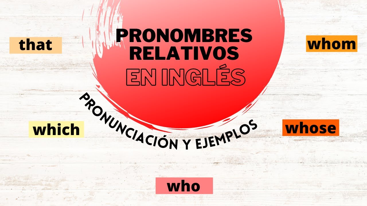 Pronombres Relativos En Ingles