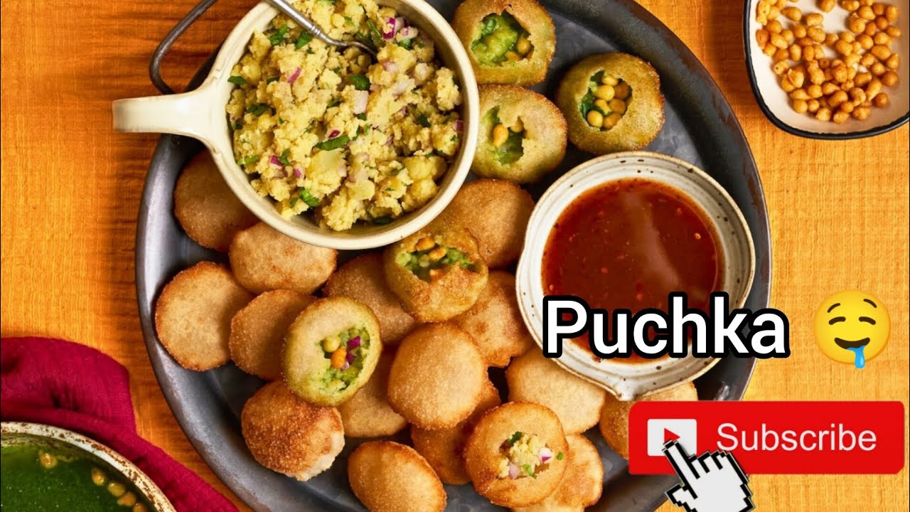 puchka 🤤| Pani-Puri| Kolkata Style Puchka| Fuchka recipe| Golgappa ...