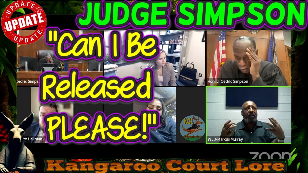 Judge Simpson UPDATE "Domestic Situation" WILL HE BOND OUT? # ...