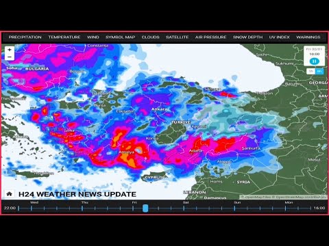 Türkiye hava durumu raporu: 28-31 Ocak ve 1-6 Şubat 2026