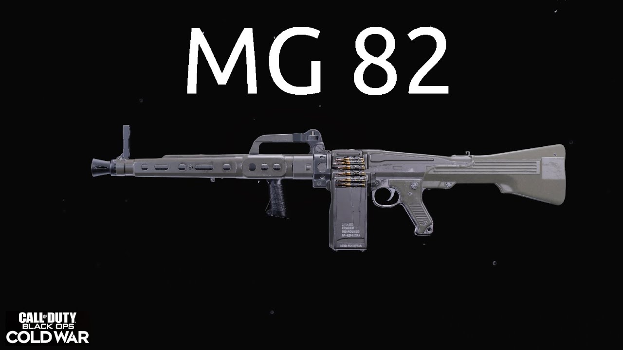 【決勝時刻：冷戰 】mg82～射速最快的輕機槍～使命召喚17/call of duty Black Ops Cold War - YouTube