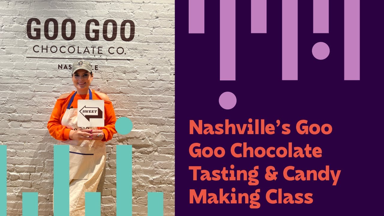 Nashville's Goo Goo Chocolate Tasting & Candy Making Class - YouTube