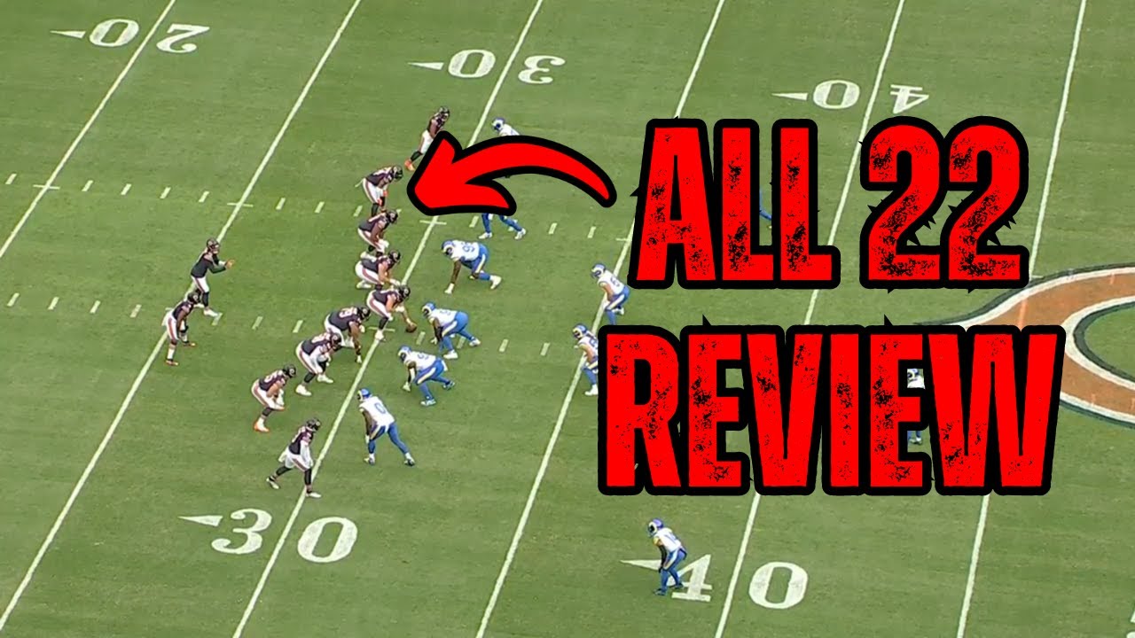 ALL 22 REVIEW: Was Caleb REALLY Under Pressure Vs Rams - YouTube