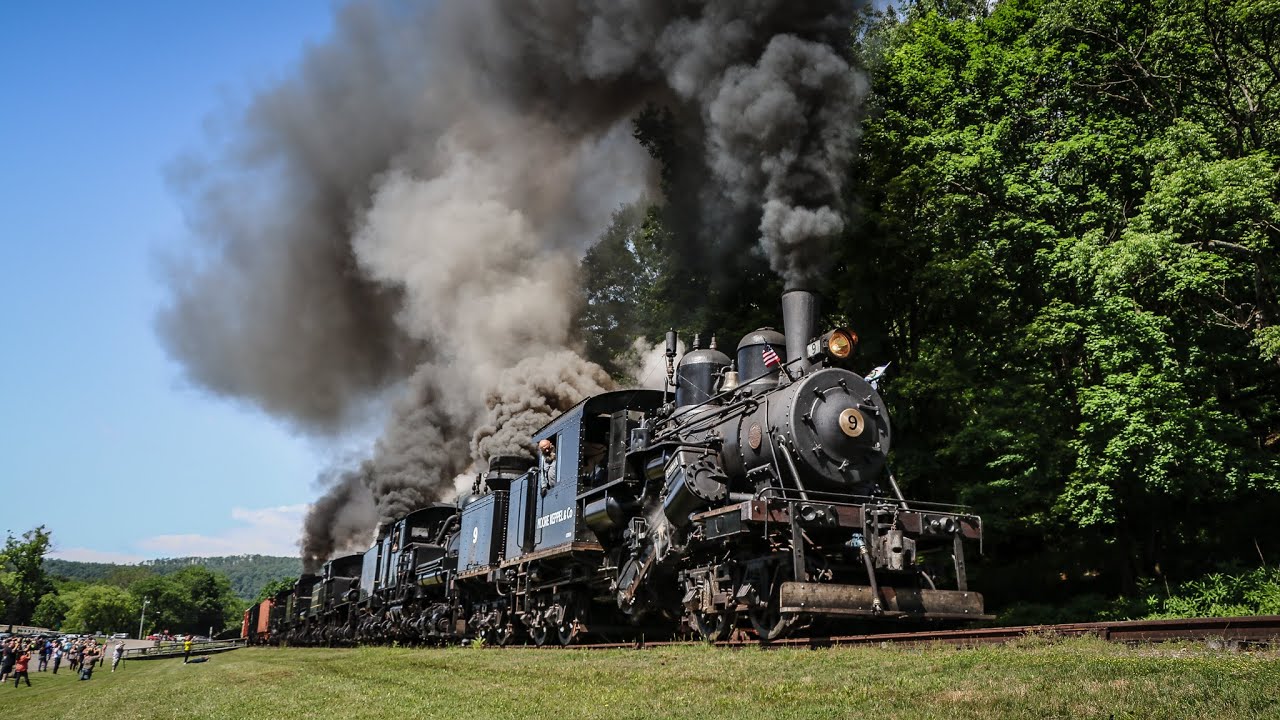 Cass Scenic Railroad: Parade of Steam - YouTube