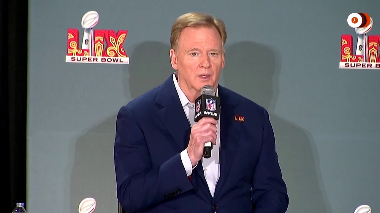 NFL commissioner touts benefits of diversity programs - YouTube