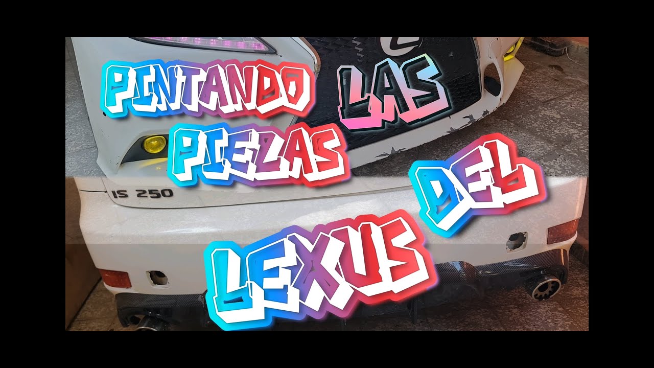 Asi PINTAMOS un BUMPER en CASA - YouTube