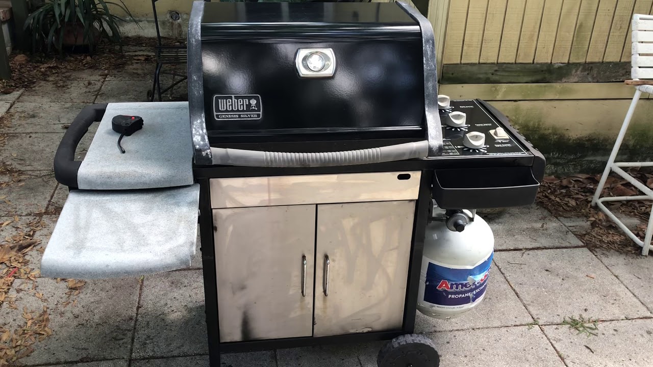 Weber Genesis Silver Restoration project 4K - YouTube