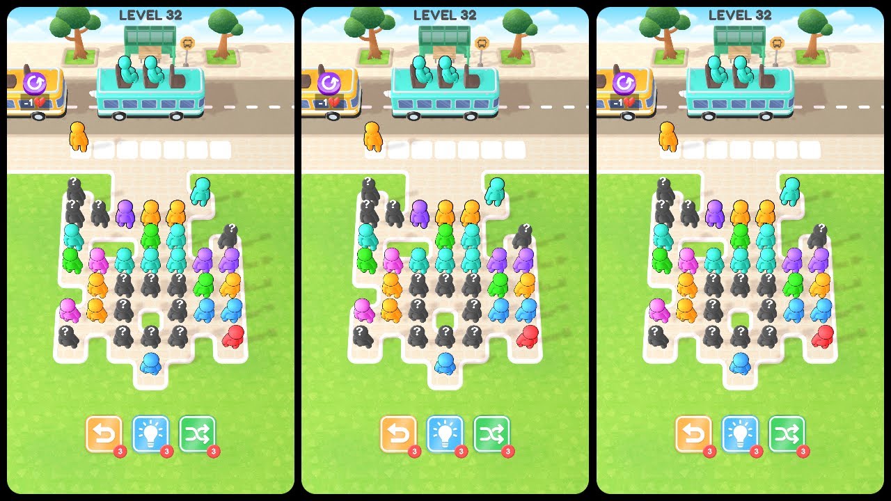 Bus Stop Jam Gameplay Android Mobile - YouTube