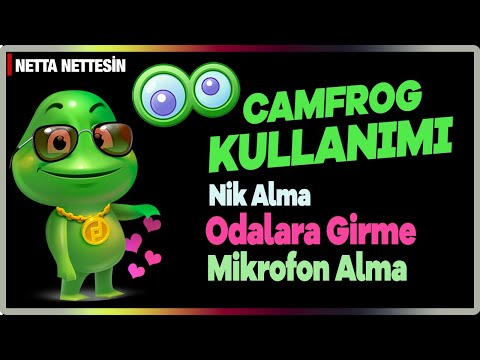 Camfrog Kullanımı Detaylı Anlatım. Nik Alma, Odalara Girme, Mikrofon Alma