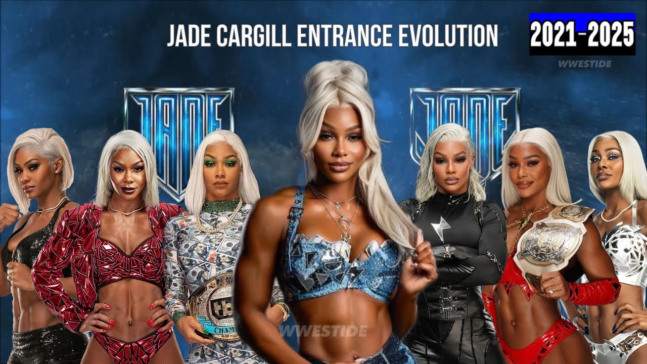 Jade Cargill Entrance Evolution (2021-2025) - YouTube