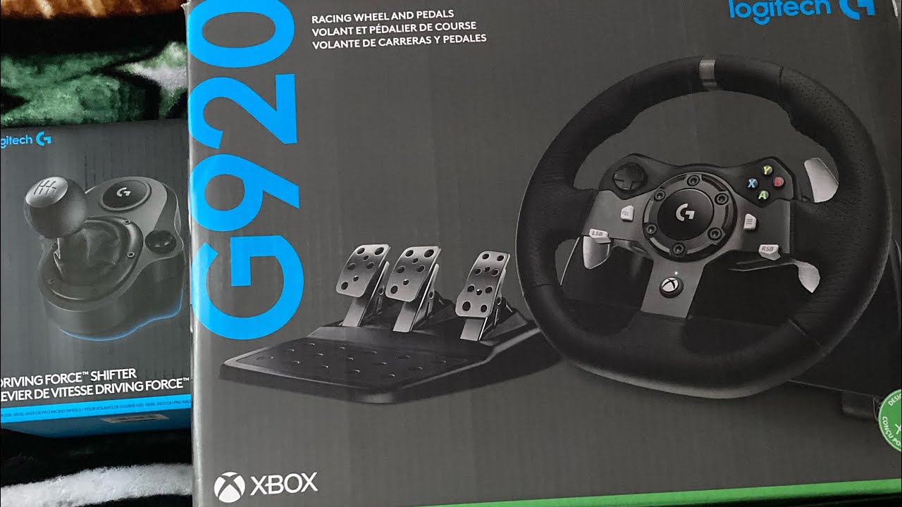 Unboxing Xbox Logitech G920 sim racing setup (ASMR + Music) - YouTube