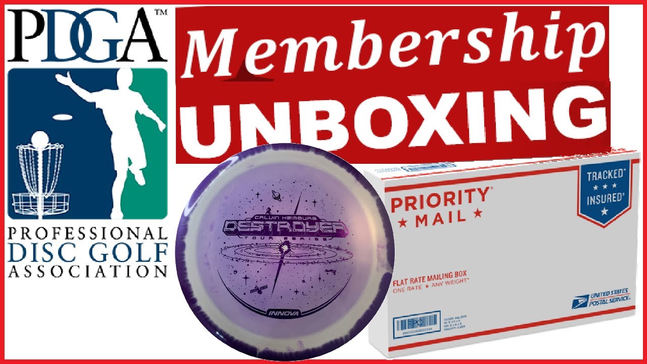 PDGA Membership Package 2022 Unboxing - YouTube