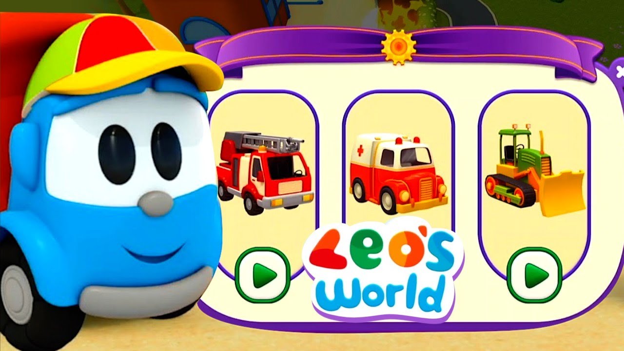 Leo el Camión - El Mundo De Leo - Juegos para niños con Leo the Truck ...