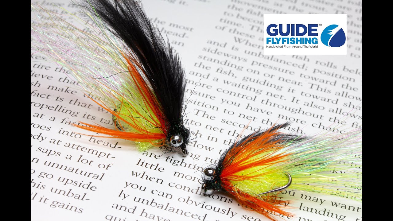 FLIES THAT CATCH FISH Tying The Fire Tiger Lure - YouTube